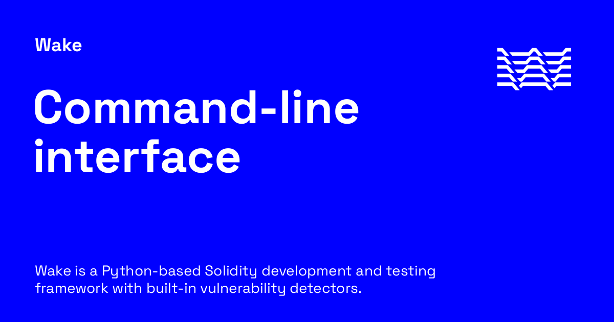 Command Line Interface Wake